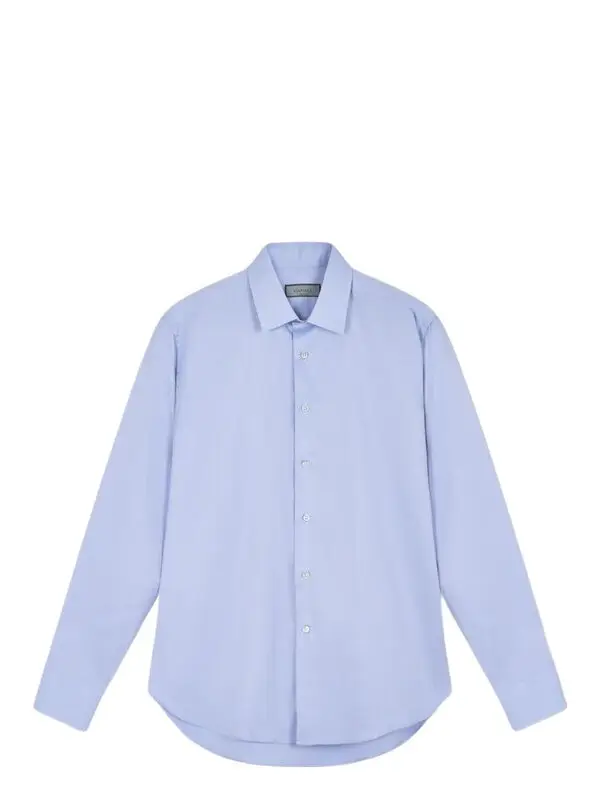 Canali Long-sleeved Shirt - Medium Blue