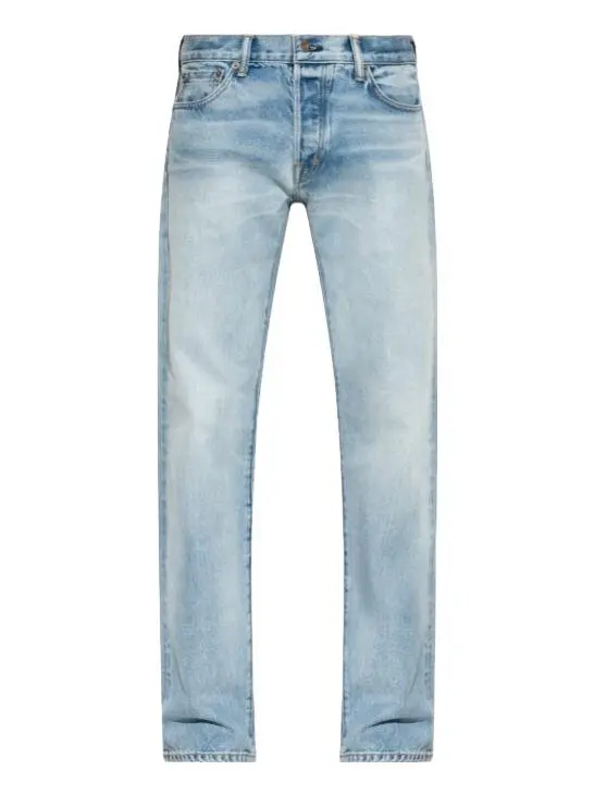 TOM FORD Straight-leg Denim Jeans - Blue