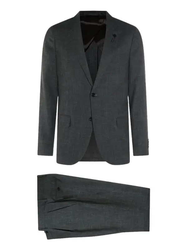 LARDINI Slim Fit Suit - Grey