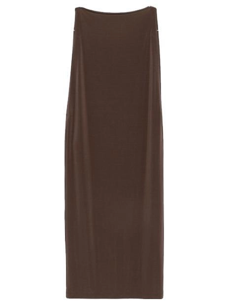Issey Miyake Sleeveless Boat-neck Maxi Dress - Green