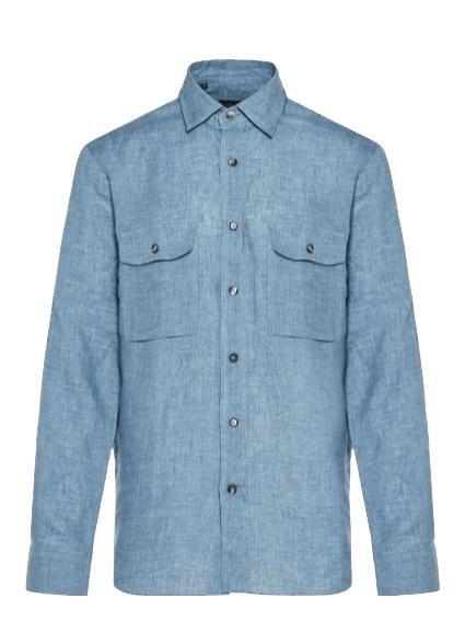 Brioni Long-sleeved Military Shirt - No