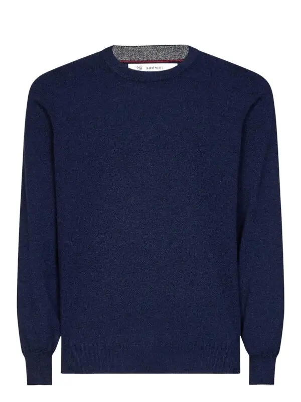 Brunello Cucinelli Cashmere Crew-neck Sweater - Black