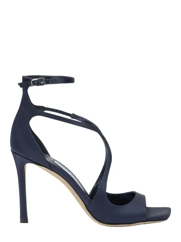 JIMMY CHOO Strappy High-heeled Sandals - Black