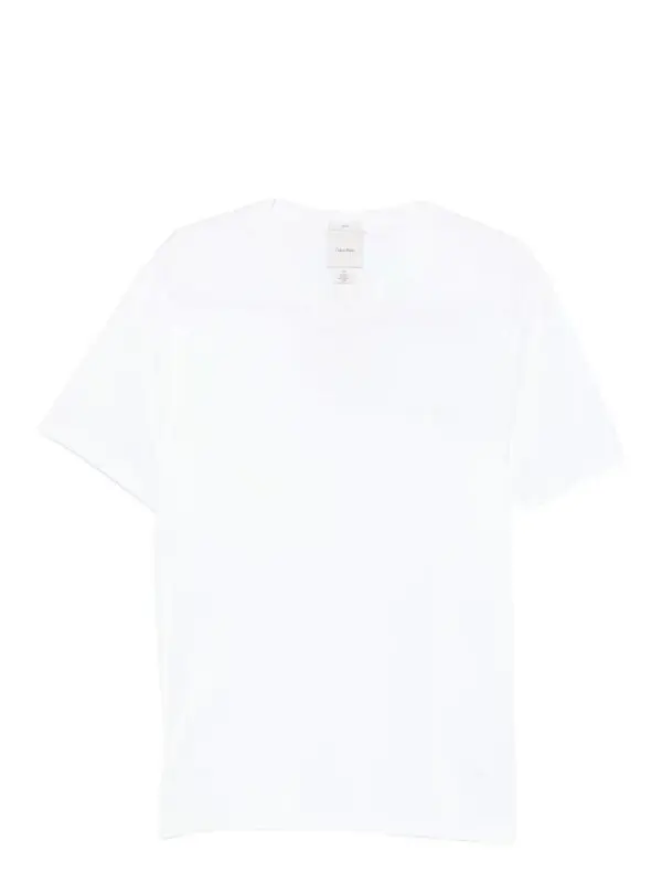 Calvin Klein Logo-patch Short-sleeve T-shirt - White