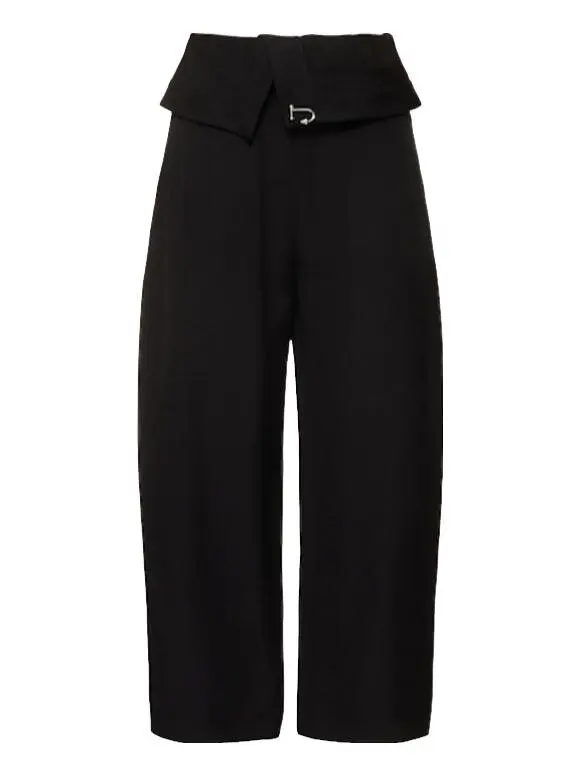 J.W.ANDERSON Wide-leg Casual Pants - Black