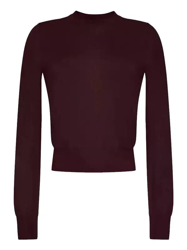 Adam Lippes Fine Knit Sweater - Red