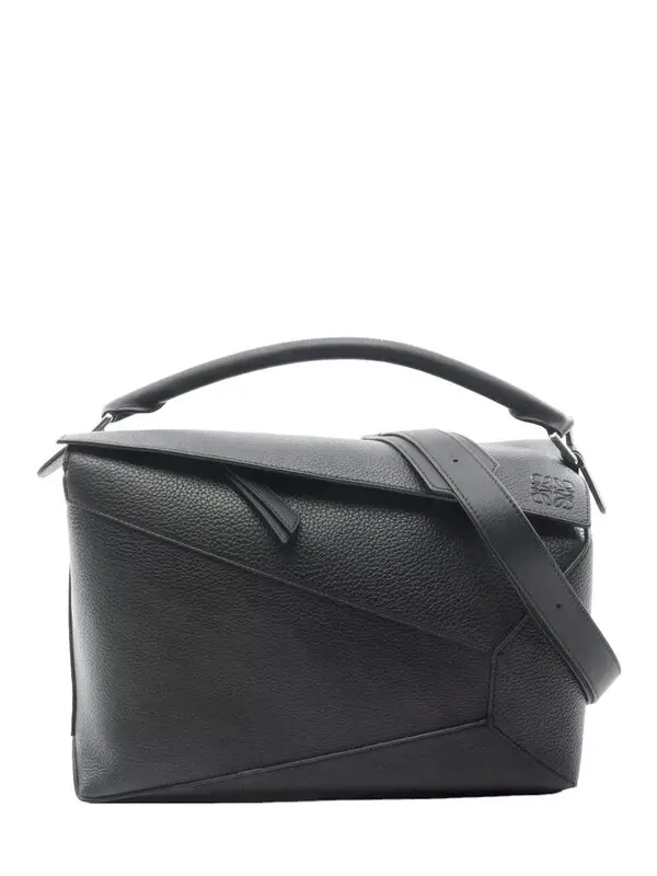Loewe Puzzle Edge Handbag - Black