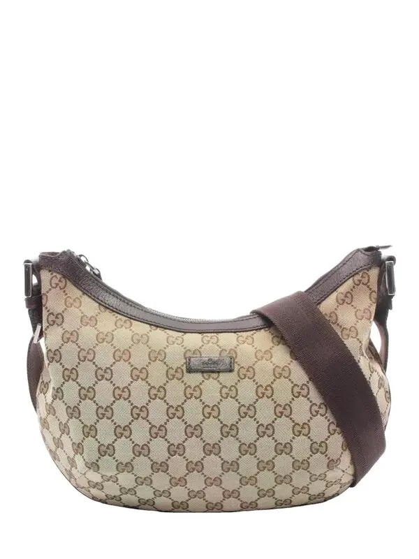 Gucci Gg Canvas Shoulder Bag - Neutrals