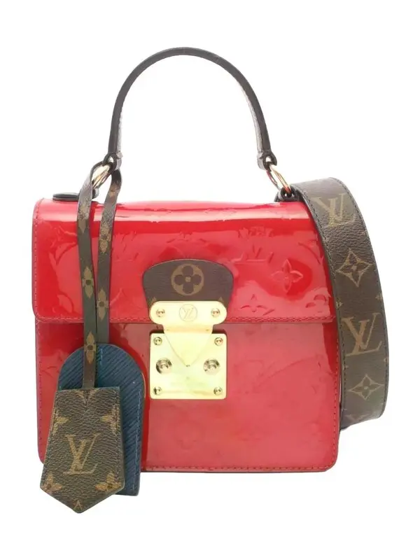 LOUIS VUITTON Street Pm Handbag - Red