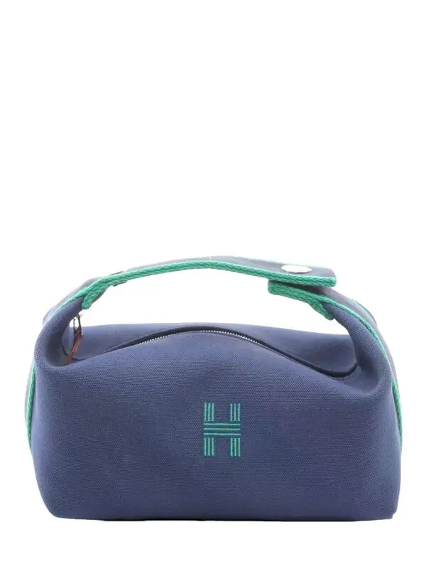 Hermès Bride-a-brac Pm Canvas Handbag - Blue