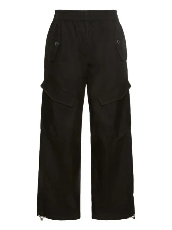 DION LEE Workwear Cargo Pants - Black