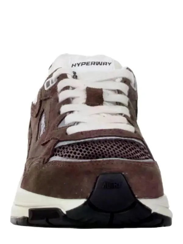 AUTRY Hyperway Panelled Sneakers - Brown