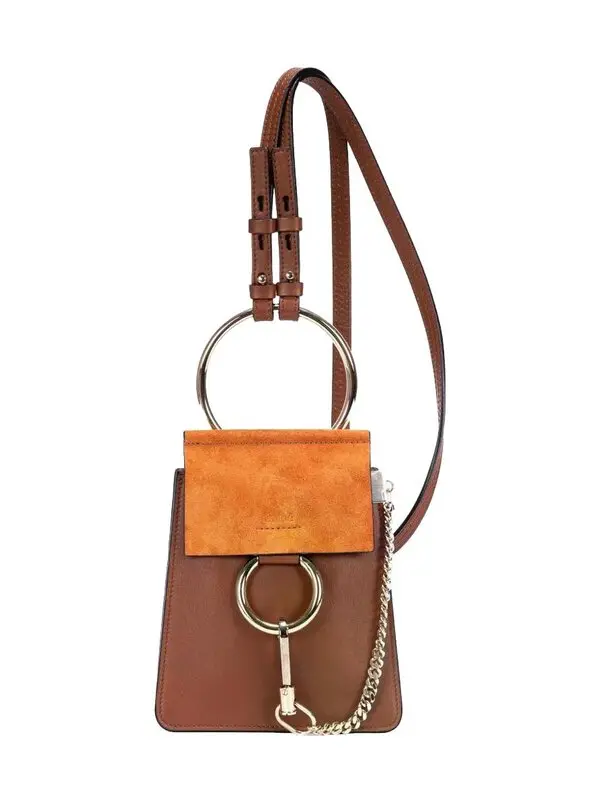 Chloé Faye Bracelet Backpack - Brown