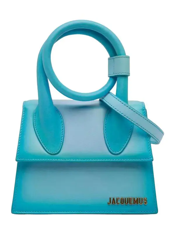 Jacquemus Le Chiquito Noeud Satchel - Blue