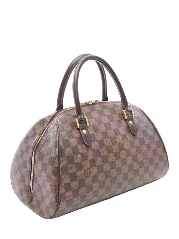 LOUIS VUITTON Damier Ebene Ribera Mm Handbag - Brown