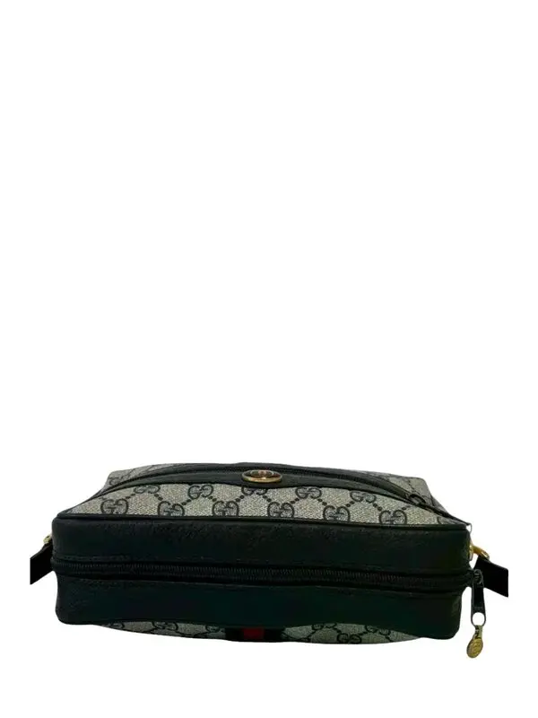 Gucci 20th Century Gg Coated Canvas Crossbody Bag - Grey