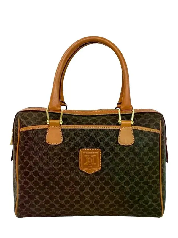 Celine Macadam Handbag - Brown