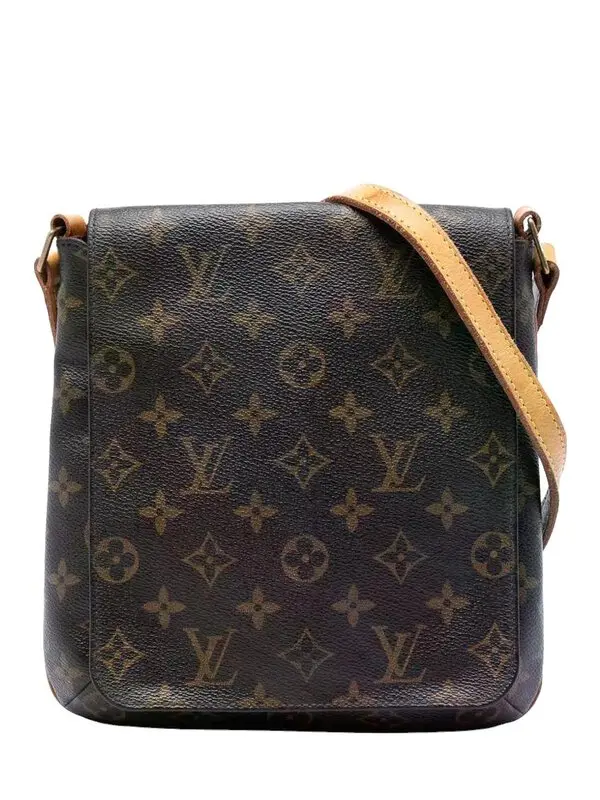 LOUIS VUITTON Monogram Musette Salsa Pm Bag - Brown