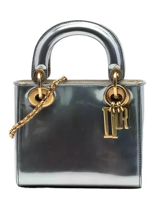 Dior Lady Mini Satchel - Silver