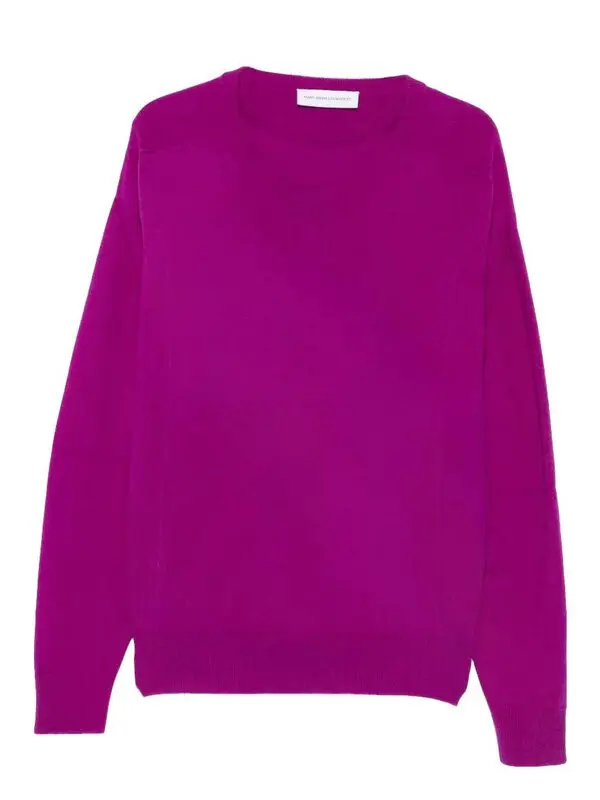 Marie Adam-Leenaerdt Rib-trimmed Cardigan - Purple