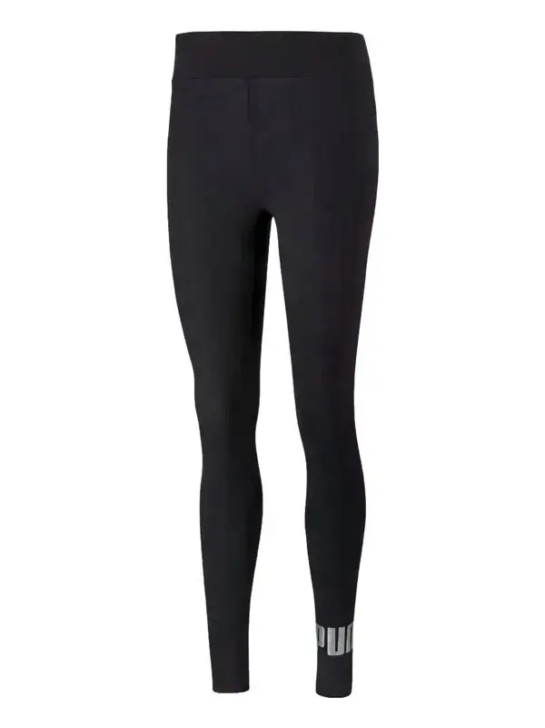 PUMA Essential Logo-print Leggings - Black