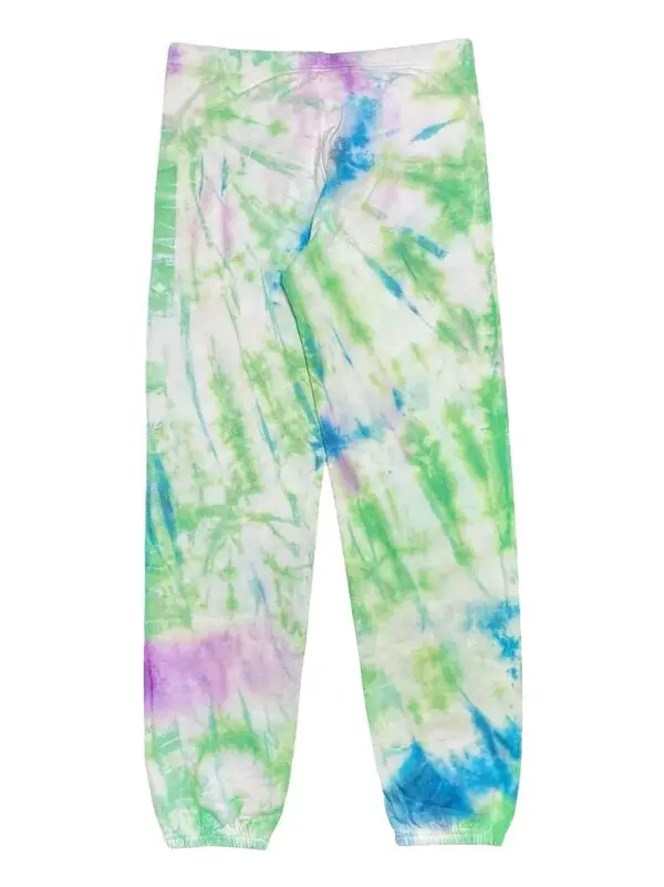 Chrome Hearts Logo-print Tie-dye Track Pants - Green