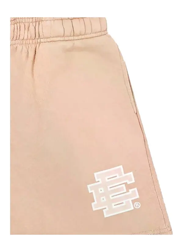 ERIC EMANUEL Logo Print Sweat Shorts - Neutrals