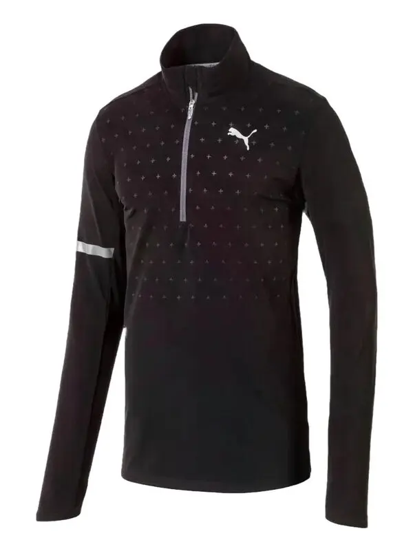 PUMA Half-zip Sweatshirt - Black