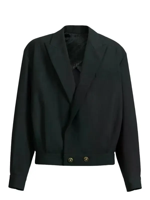 Balmain Wool 2-button Jacket - Black