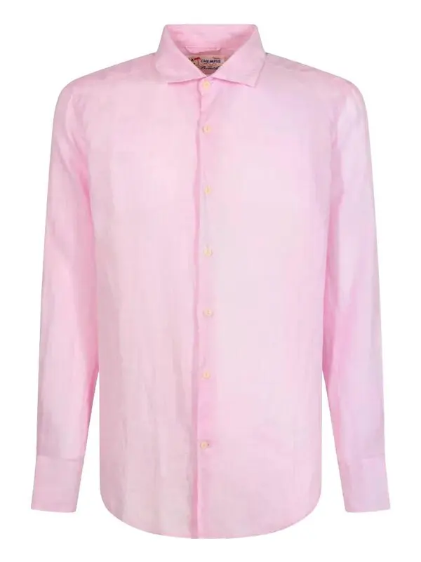 MC2 SAINT BARTH Linen Shirt - Pink