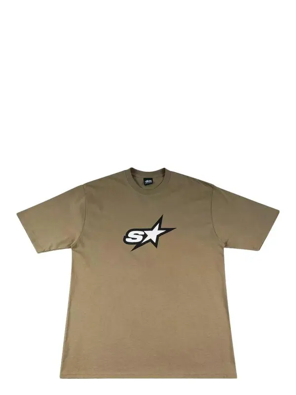 StÜssy Speedway Logo-print T-shirt - Neutrals