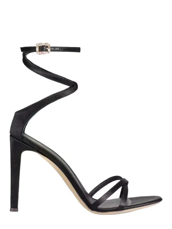TEMPERLEY LONDON Vixen Heeled Sandals - Black