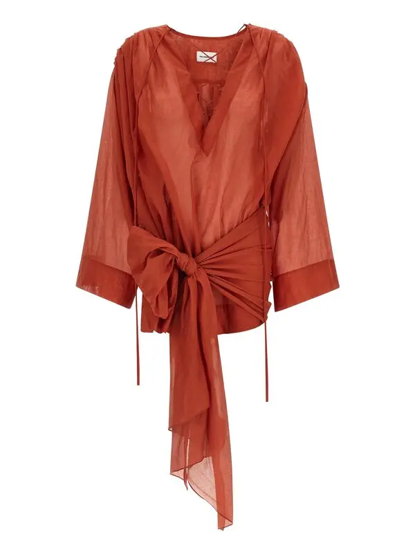 Andamane Indira Dress - Red