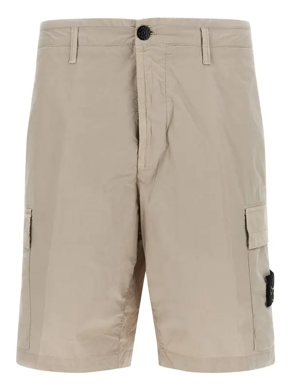 Stone Island Bermuda Shorts - Gray