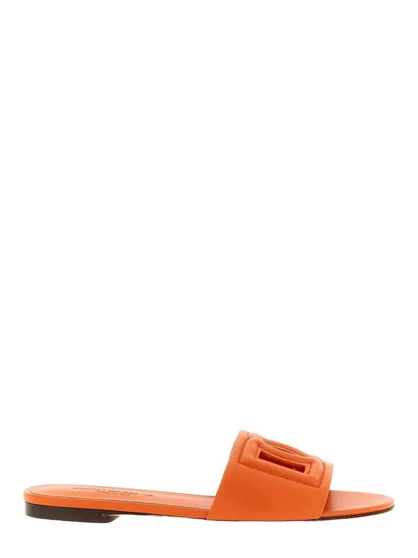 Dolce & Gabbana Bianca Slide - Orange