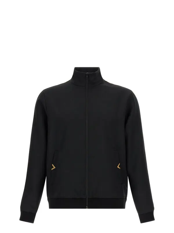 Valentino Garavani Vgold Tech Fabric Track Jacket - Multicolor