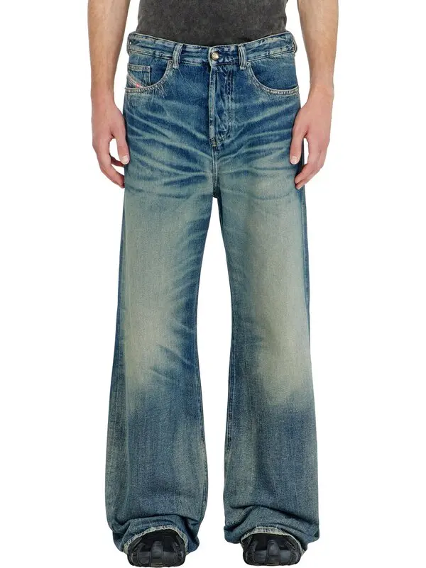 DIESEL® D-rise Relaxed Low Waist Jeans - Blue