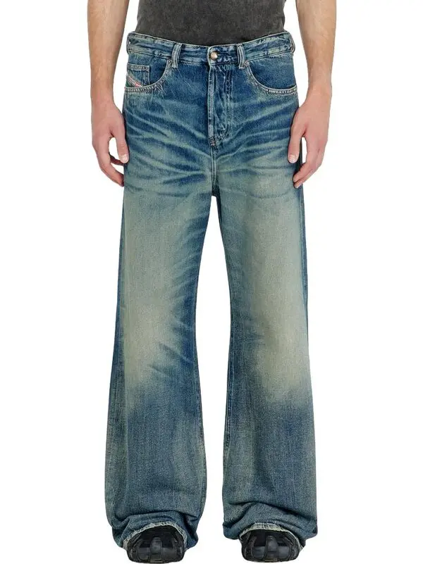 DIESEL® D-rise Relaxed Low Waist Jeans - Blue
