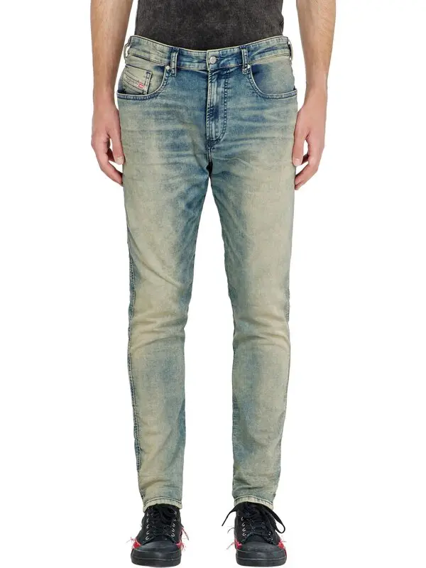 DIESEL® Slim Fit D-strukt Joggjeans - Blue