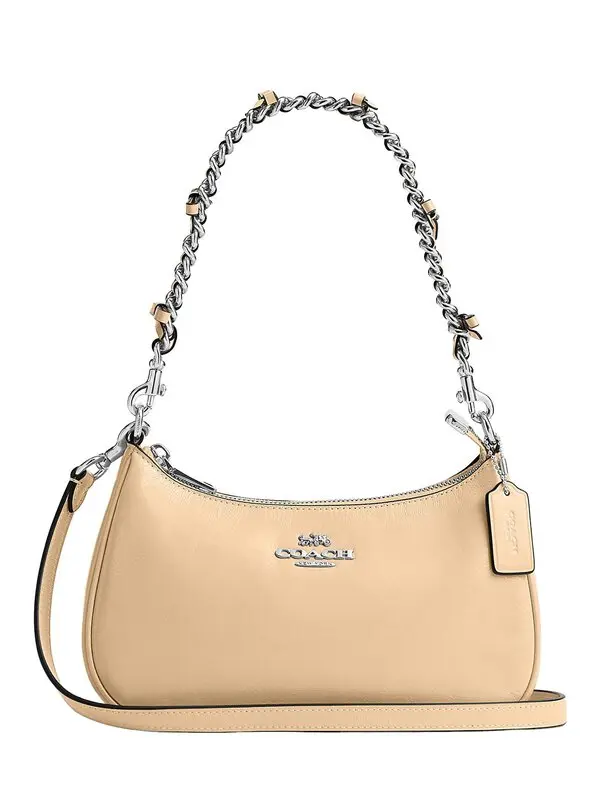 COACH OUTLET Coach Teri Shoulder Bag With Bows - Silver/light Sand
