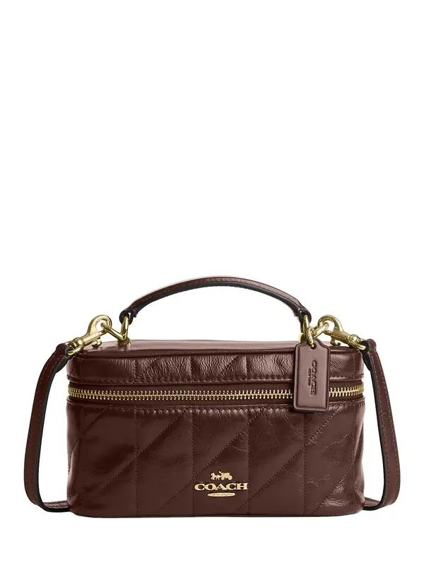 COACH OUTLET Rainer Quilted Crossbody Bag 18 - Gold/maple