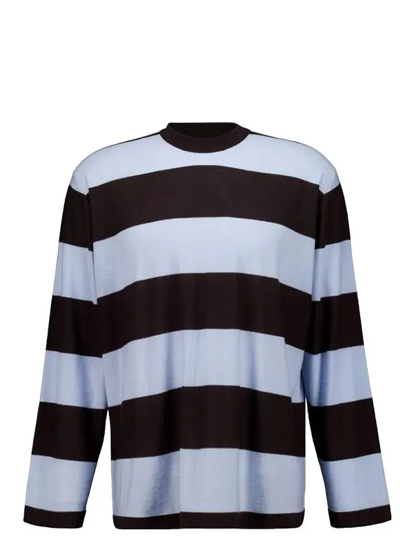 Bottega Veneta Fine Knit Cashmere Sweater - Blue