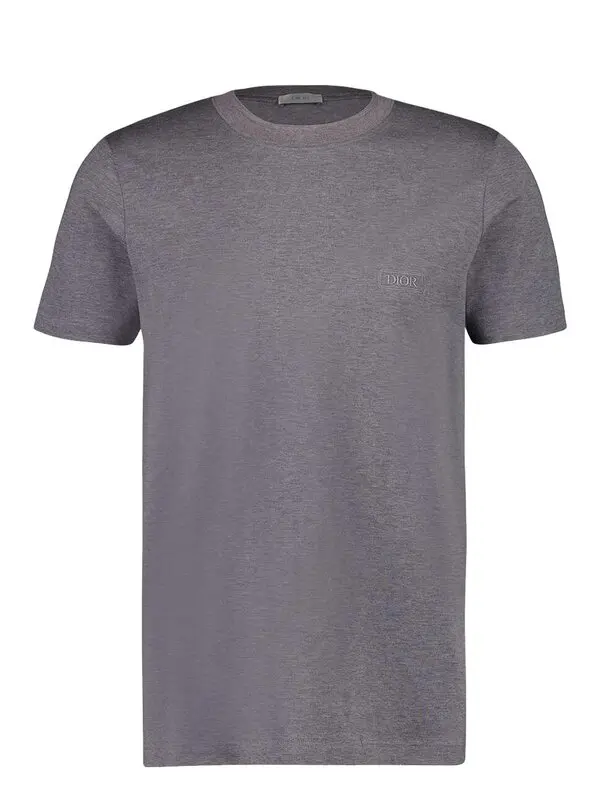 Dior T-shirt S/s Regular Fit Icons - Grey