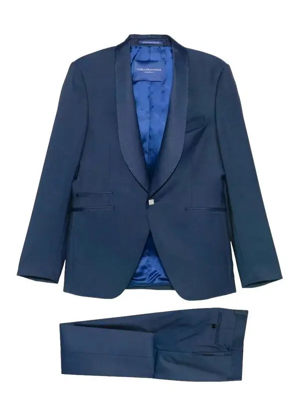 CARLO PIGNATELLI Single-breasted Suit - Blue
