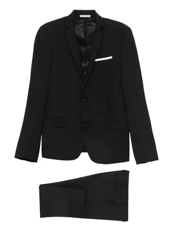 DANIELE ALESSANDRINI Single-breasted Suit - Black