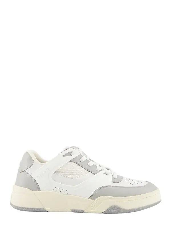 Celine Ct-09 Lace Up Leather Sneakers - White
