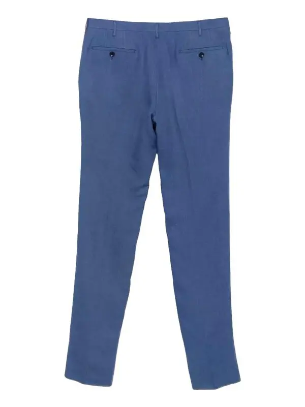 ROTA Pleated Tailored Trousers - Blue