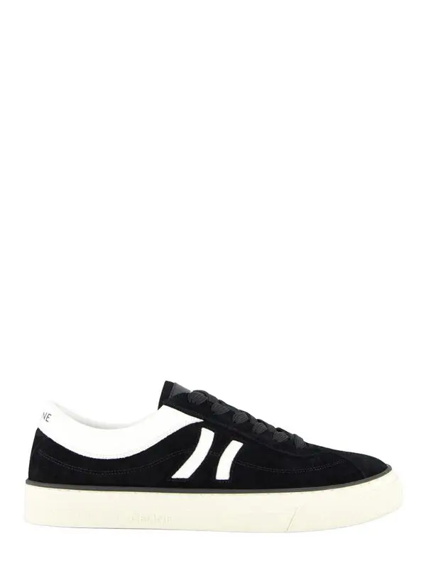 Celine L-top Sunset Leather Sneakers - Black