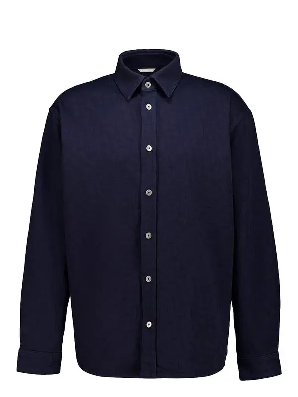 Dior Denim Shirt Obliq It Cotton - Blue