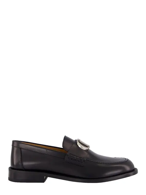 Dior Archie Buckle Loafers - Black